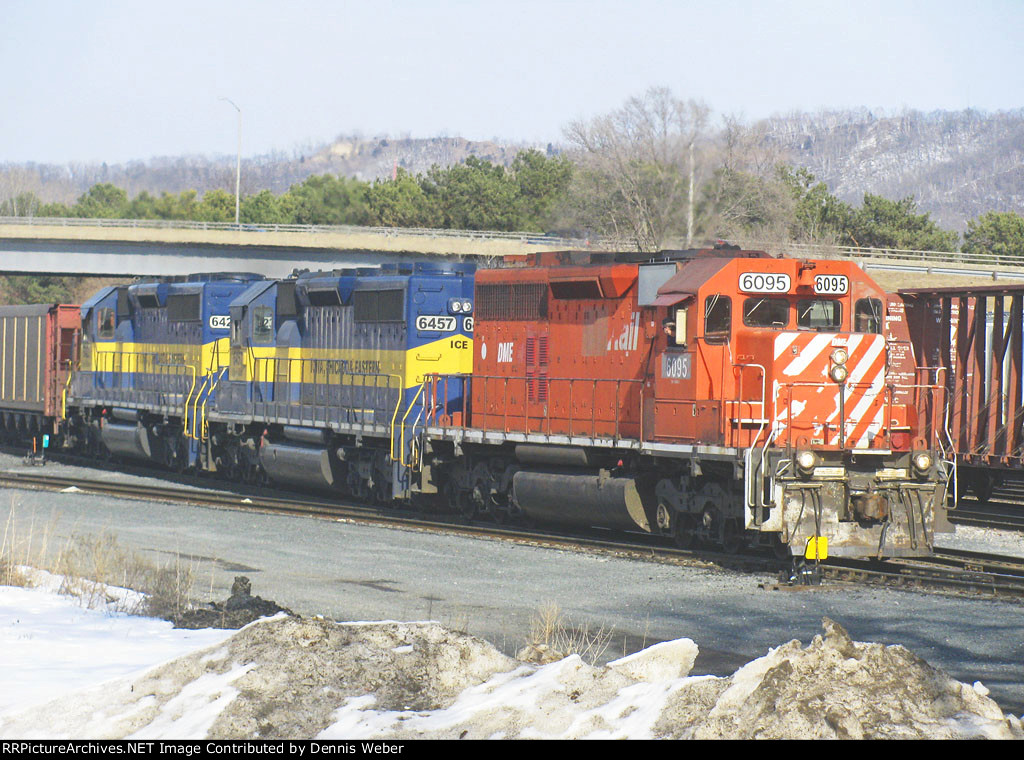 DM&E 6095, CP's Tomah Sub.